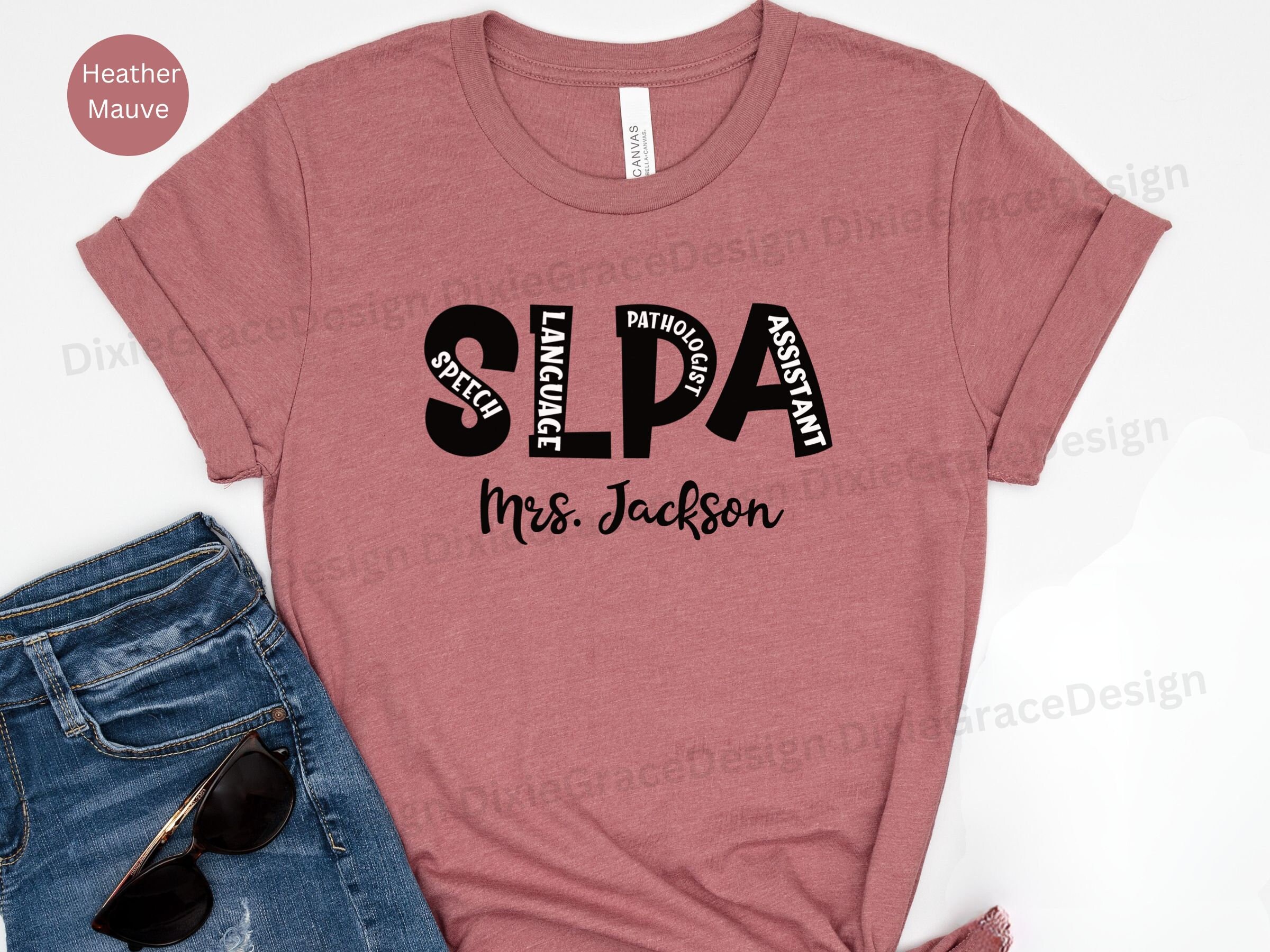 Personalize SLPA Speech Language Pathologist Assistant Custom Shirt ...