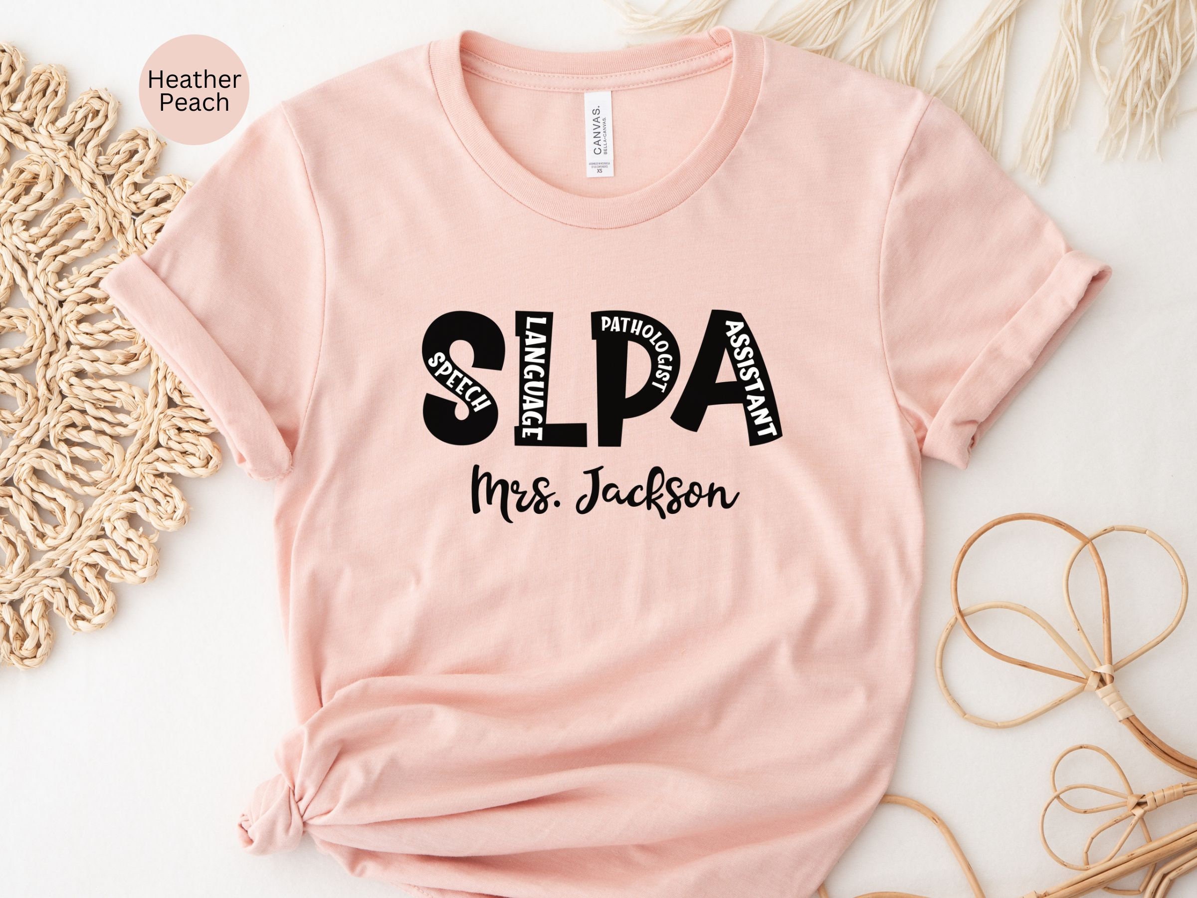 Personalize SLPA Speech Language Pathologist Assistant Custom Shirt ...