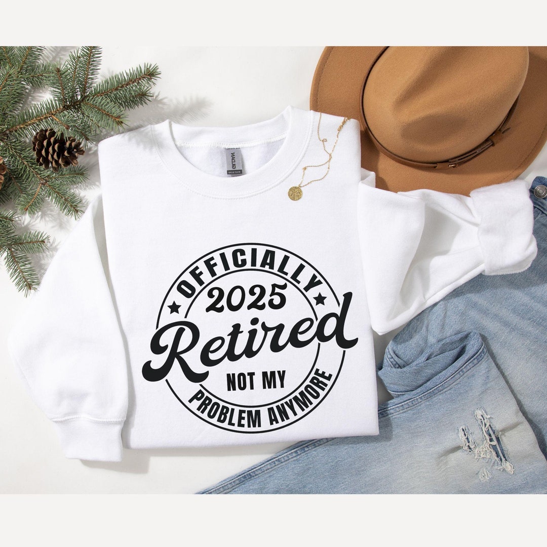 Custom Officially Retired Retirement Gift for Retired Grandparent ...