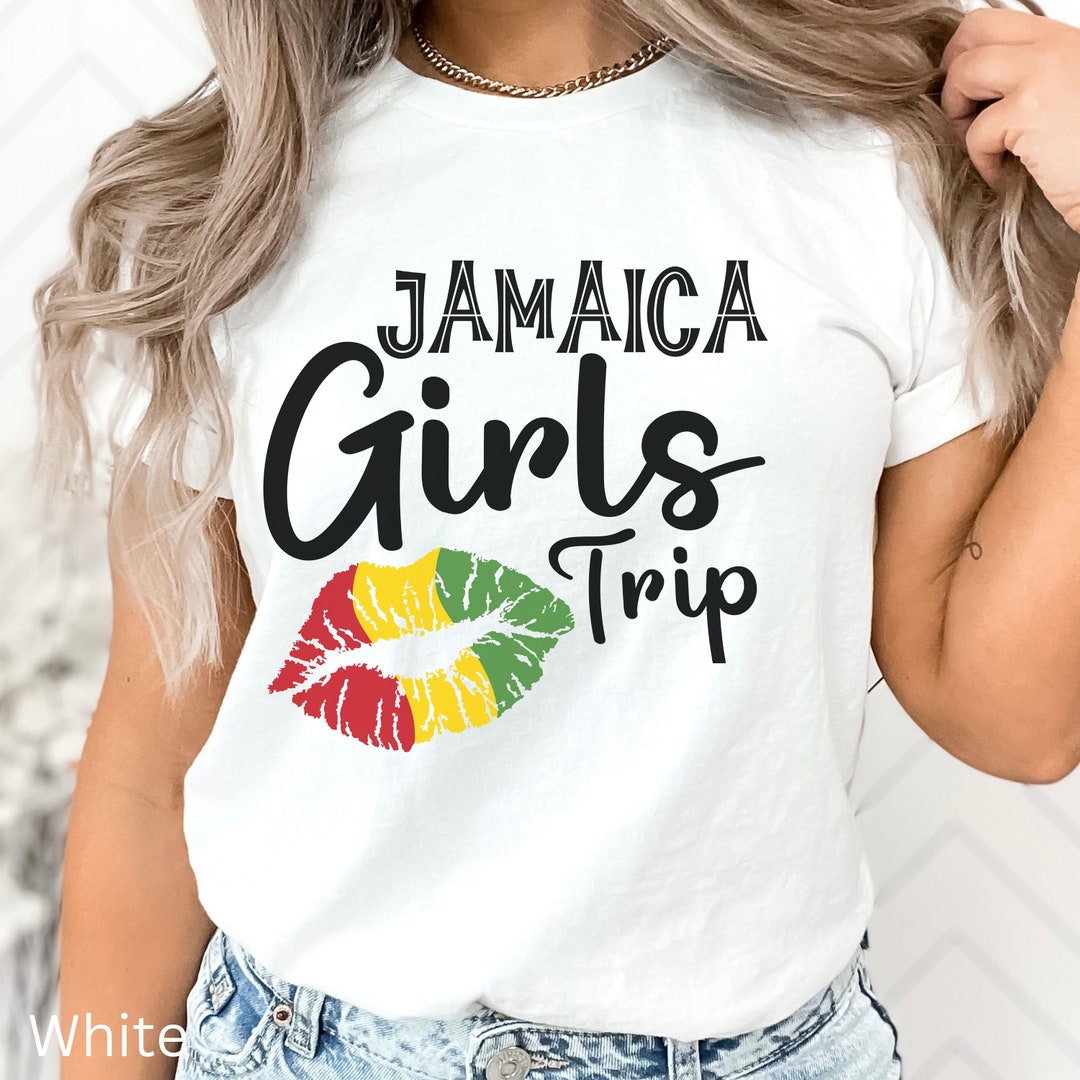 Girl's Weekend Getaway Vacation Matching Shirts Jamaica Girl's Vacay ...