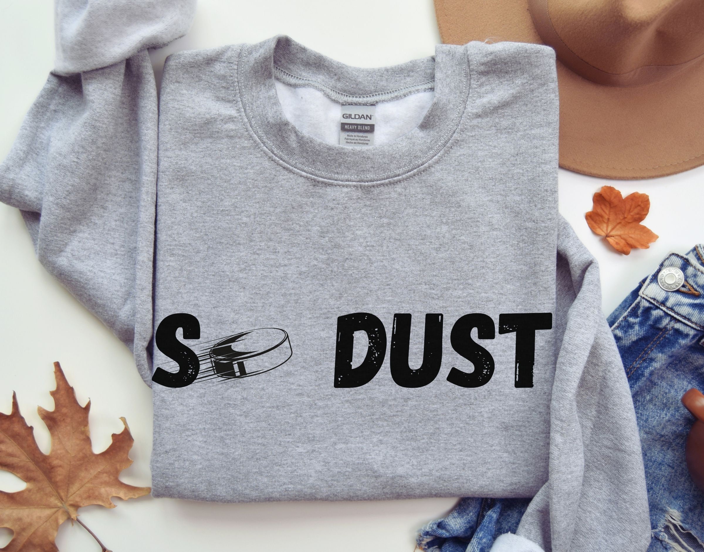 So Dust Hockey Sweatshirt Ice Hockey Shirts Hockey Season Eat Sleep ...