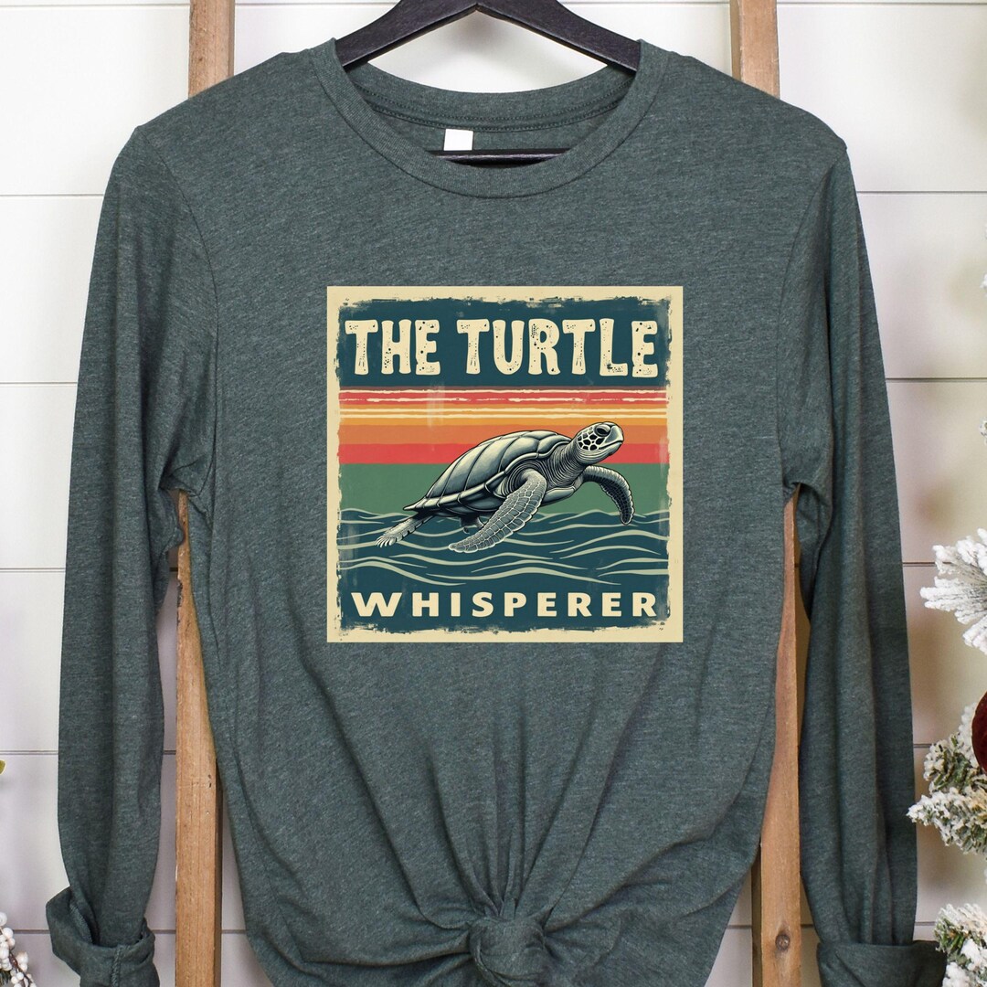 Sea Turtle Long Sleeve T-shirt, Sea Lover Shirt, Turtle Lovers Gift ...