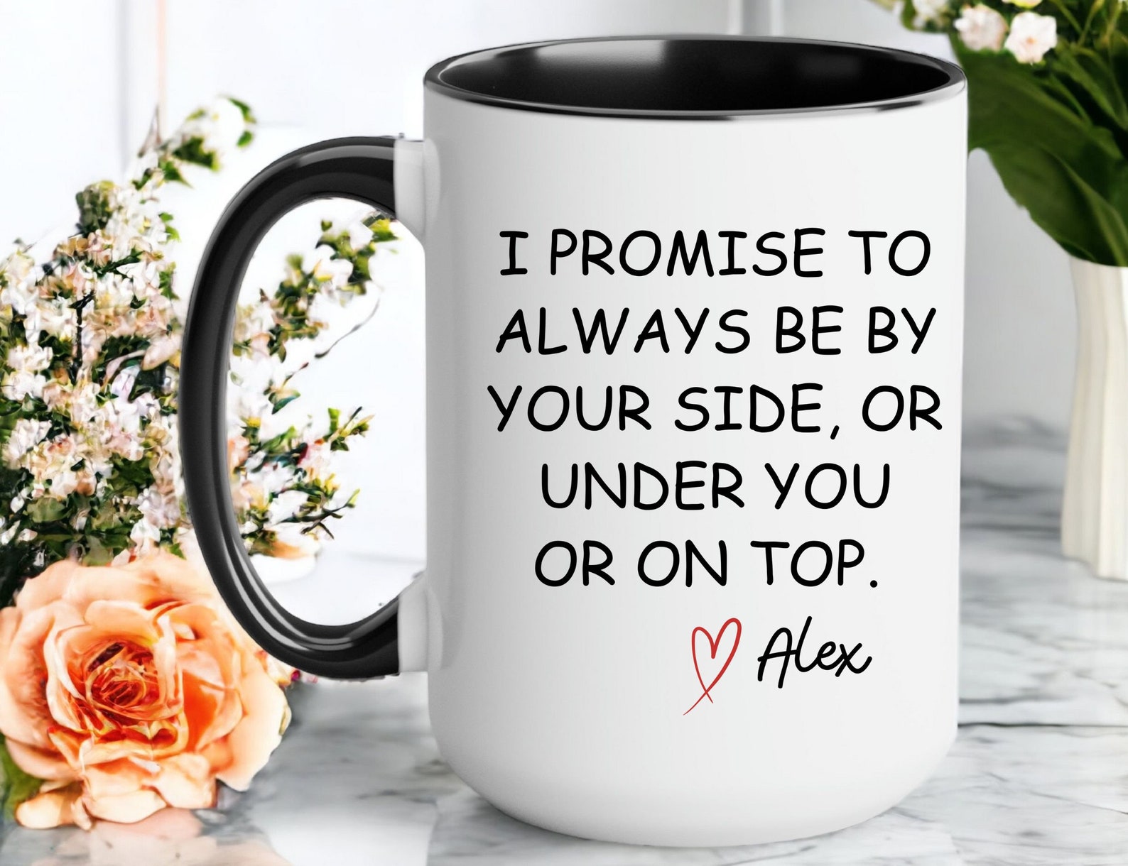 Personalized Girlfriend Gift Mug Custom Anniversary Gift Wife, Custom ...