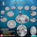 Sunken Atlantis / Underwater Temple Miniature Bases 8K - Etsy