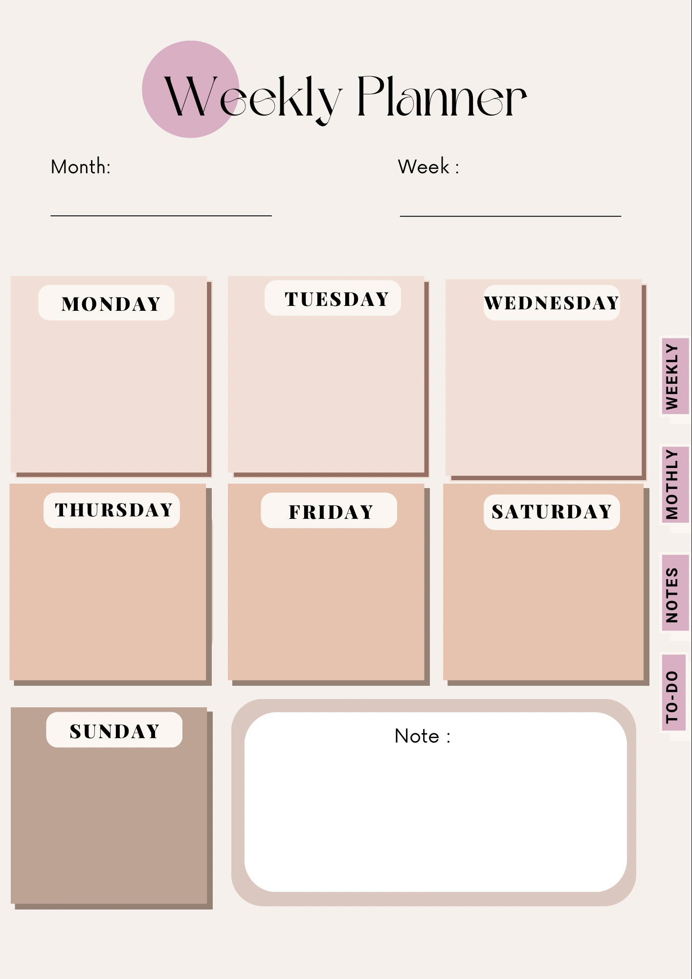 Digital Planner - Etsy