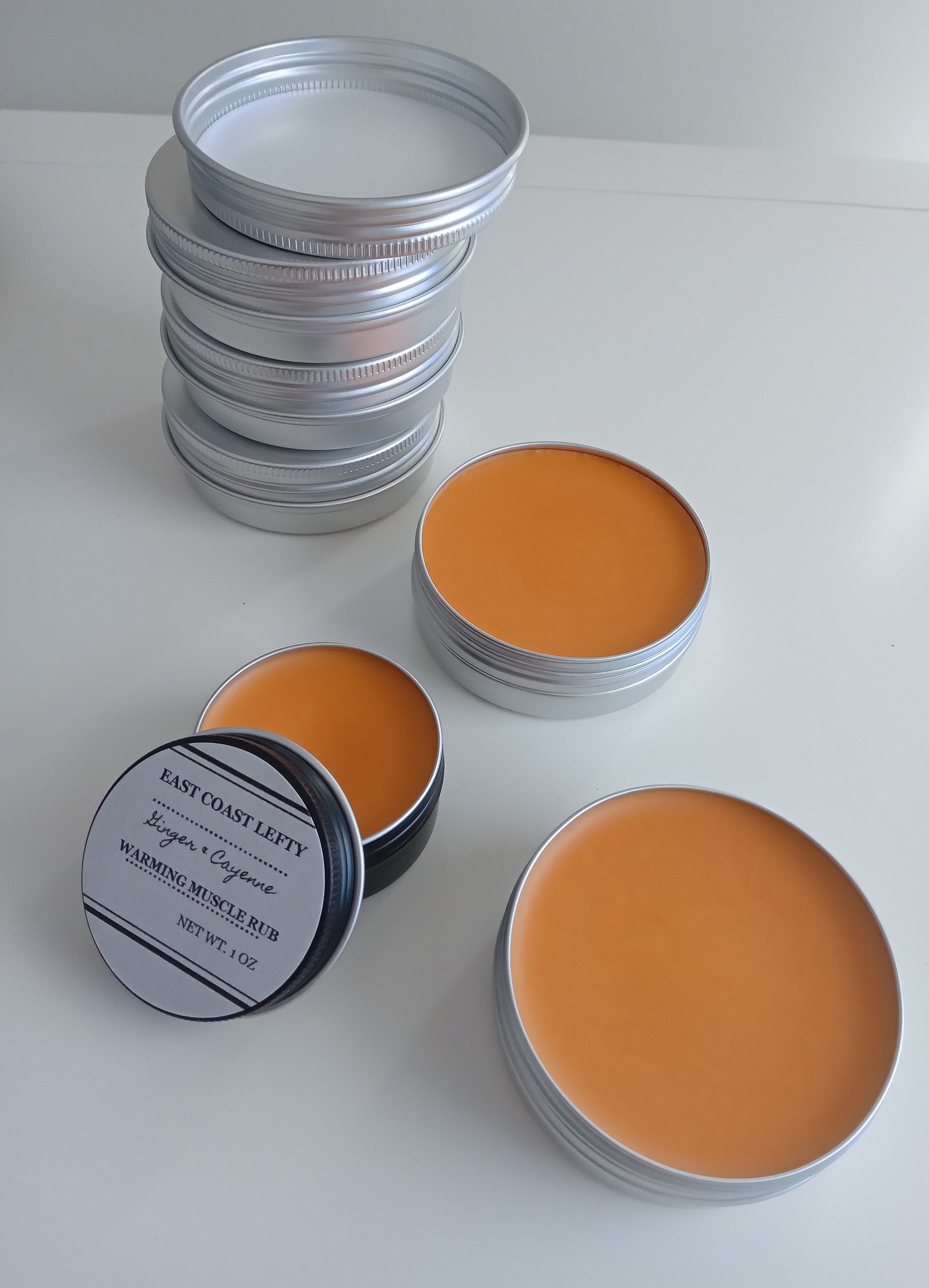 Warming Muscle Rub Ginger and Cayenne Warming Balm for Achy Muscles - Etsy