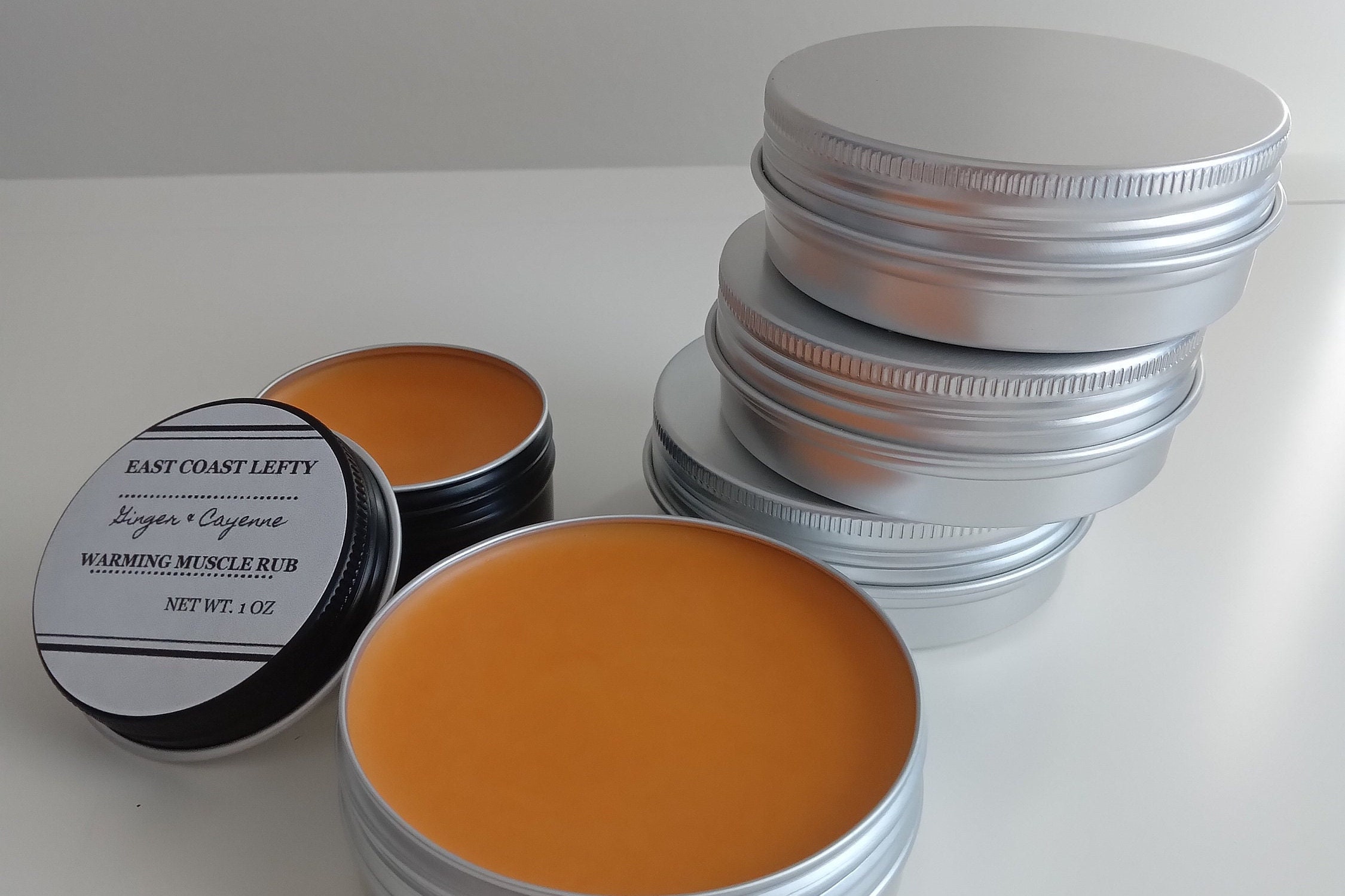 Warming Muscle Rub Ginger and Cayenne Warming Balm for Achy Muscles - Etsy