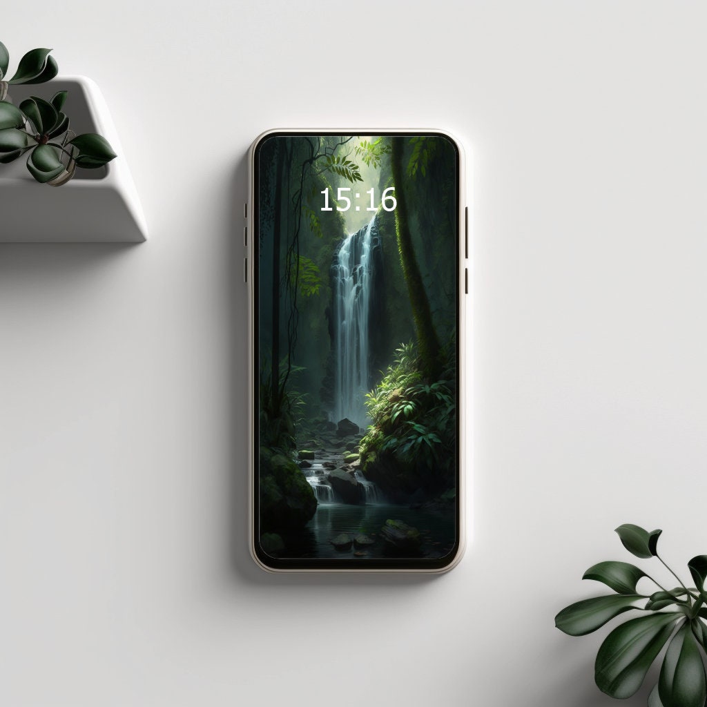 Rainforest Phone Wallpapers, Bundle 31, iPhone Lock Screen, Aesthetic ...
