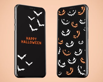 Spooky Lock Screen - Etsy