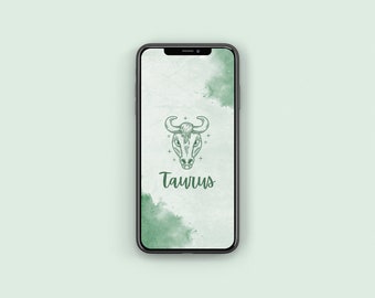 Taurus Home Screen - Etsy