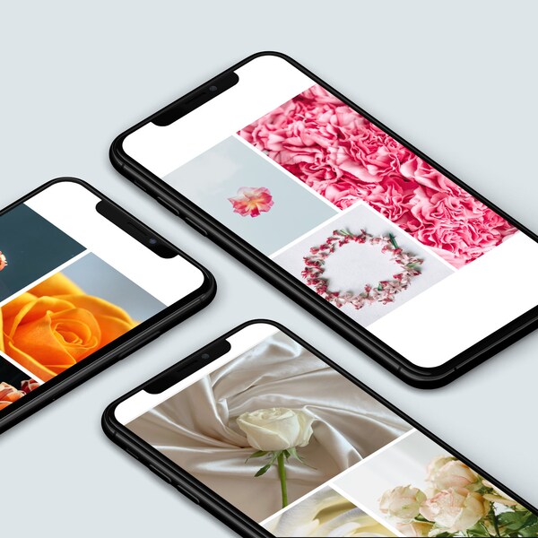 Rose Wallpaper - Etsy