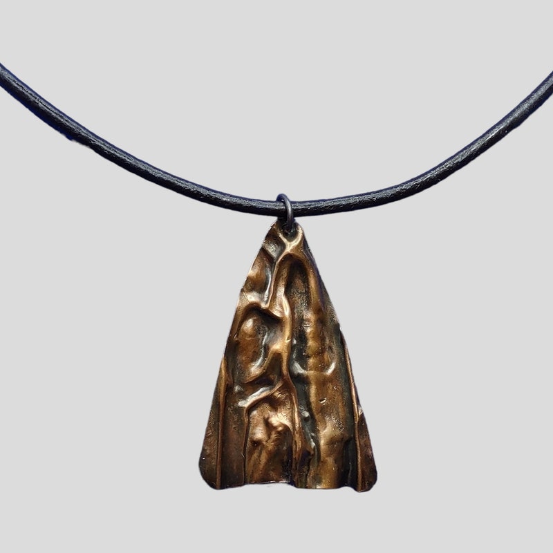 Fold Formed Pendant - Etsy
