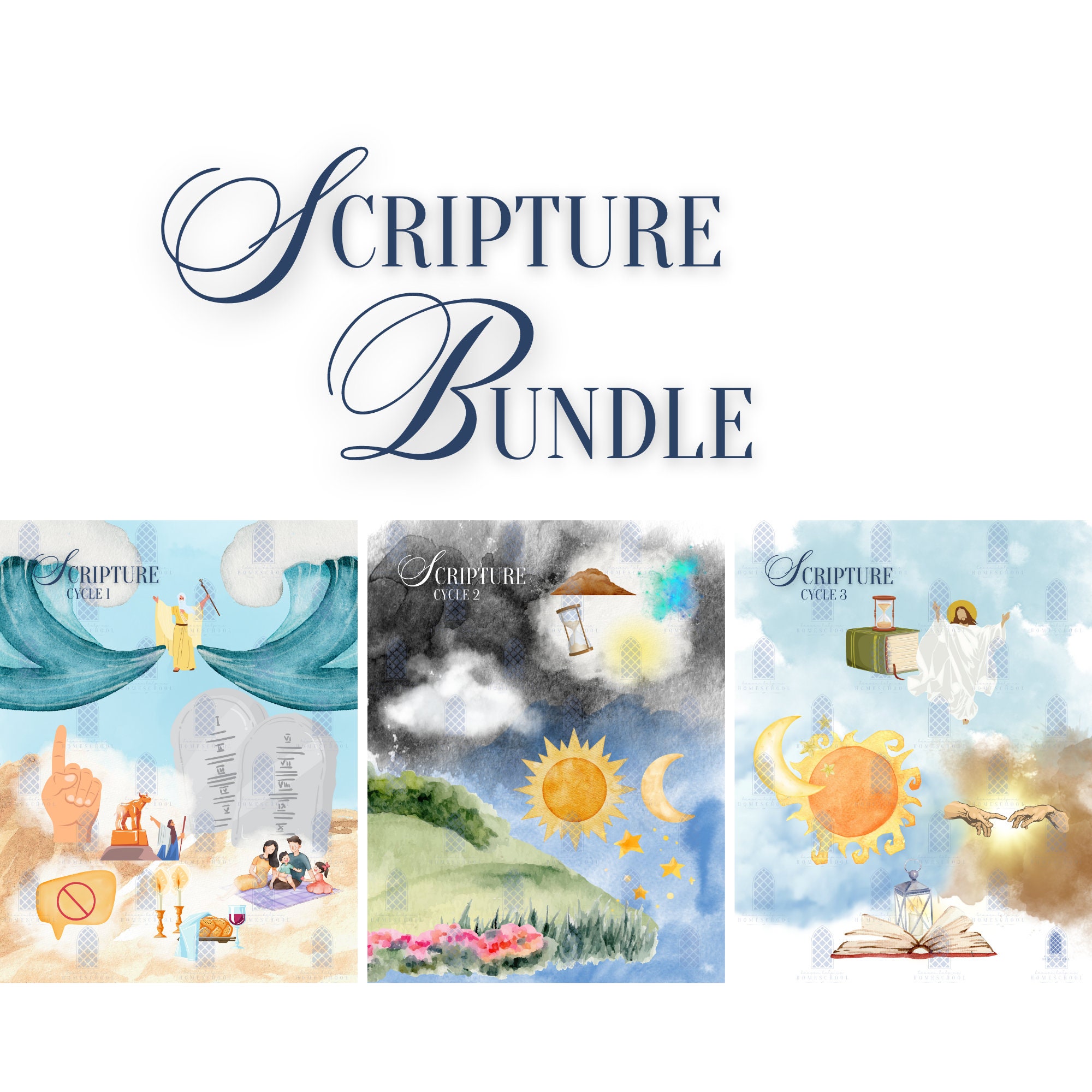 Scripture Bundle, All 3 Cycles, Bible Companion, Classical ...