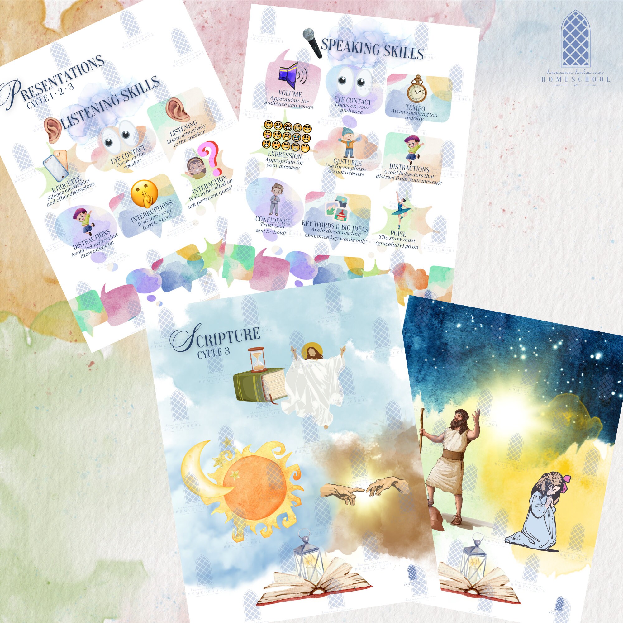 Cycle 3 Homeschool Printable Worksheets Classical Conversations Latin ...