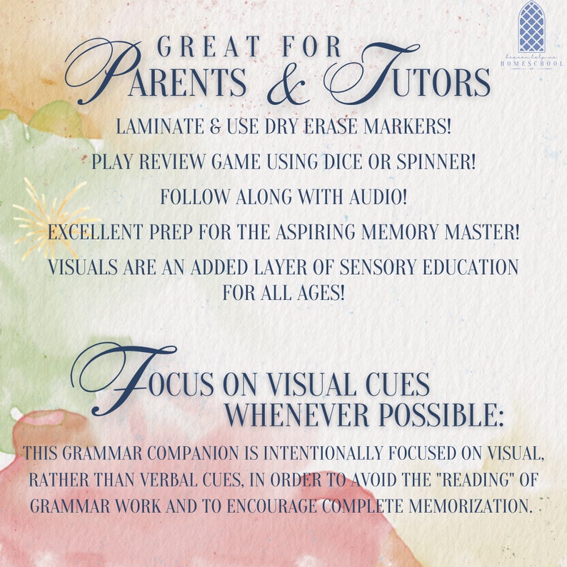 Cycle 3 History Printable New Grammar Resource Classical Conversations ...