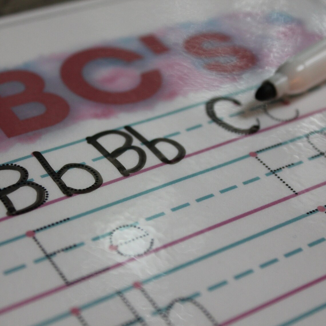 Handwriting Letters Numbers ABC 123 Alphabet Practice Learn to Write ...