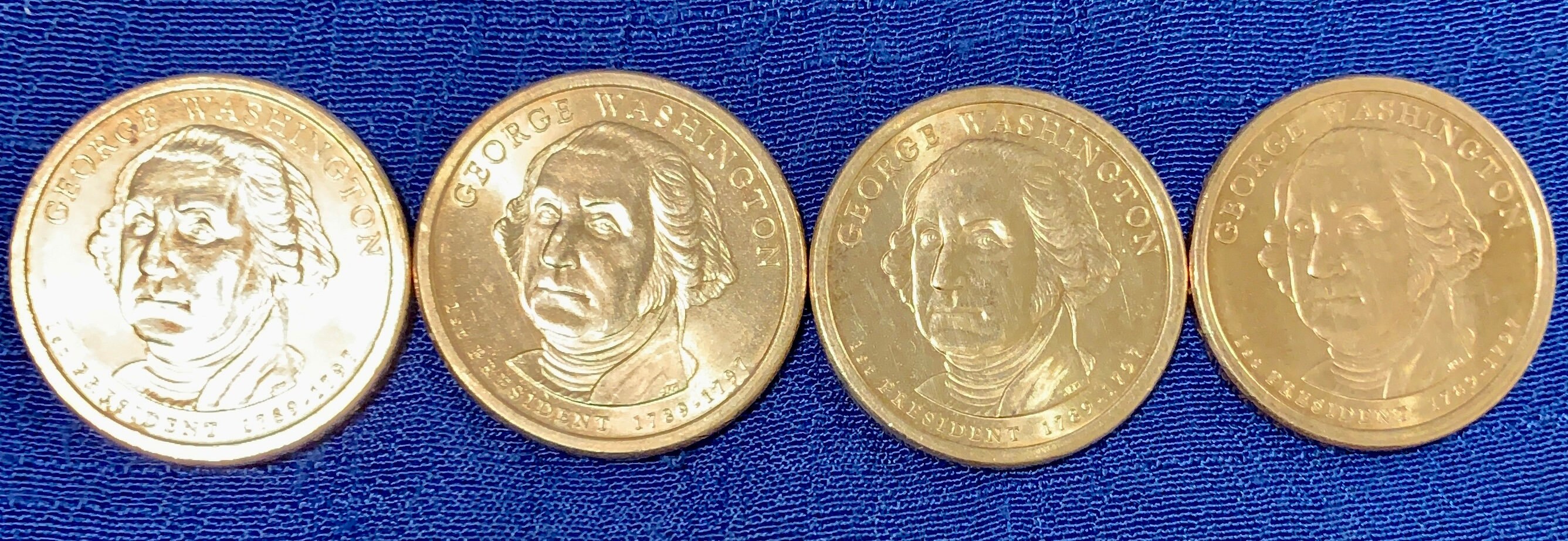 George Washington 1789-1797 One-dollar Coin - Etsy
