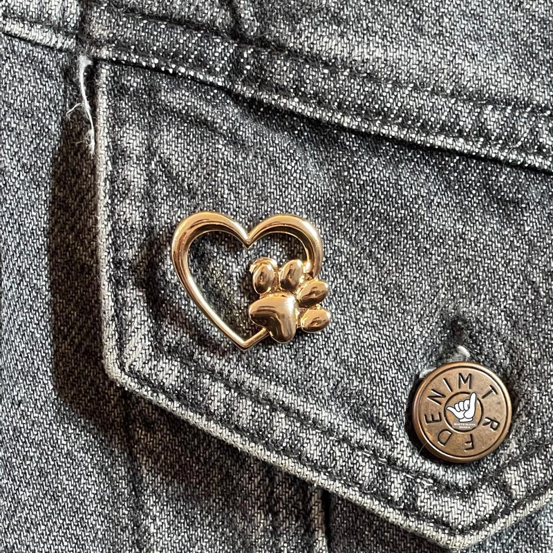Dog Lover Enamel Pin - Etsy