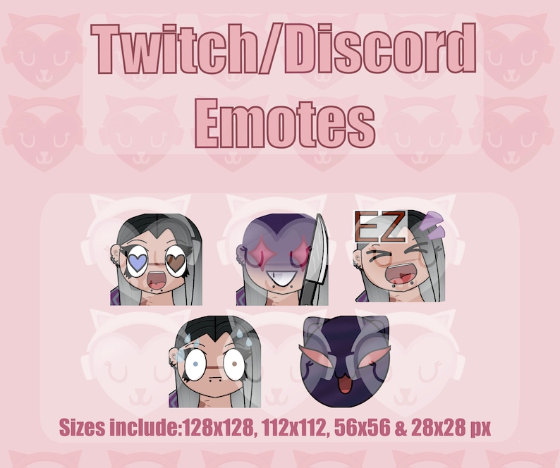 Fade Valorant 5 Emotes | Twitch Discord Youtube Emote Pack Bundle for ...