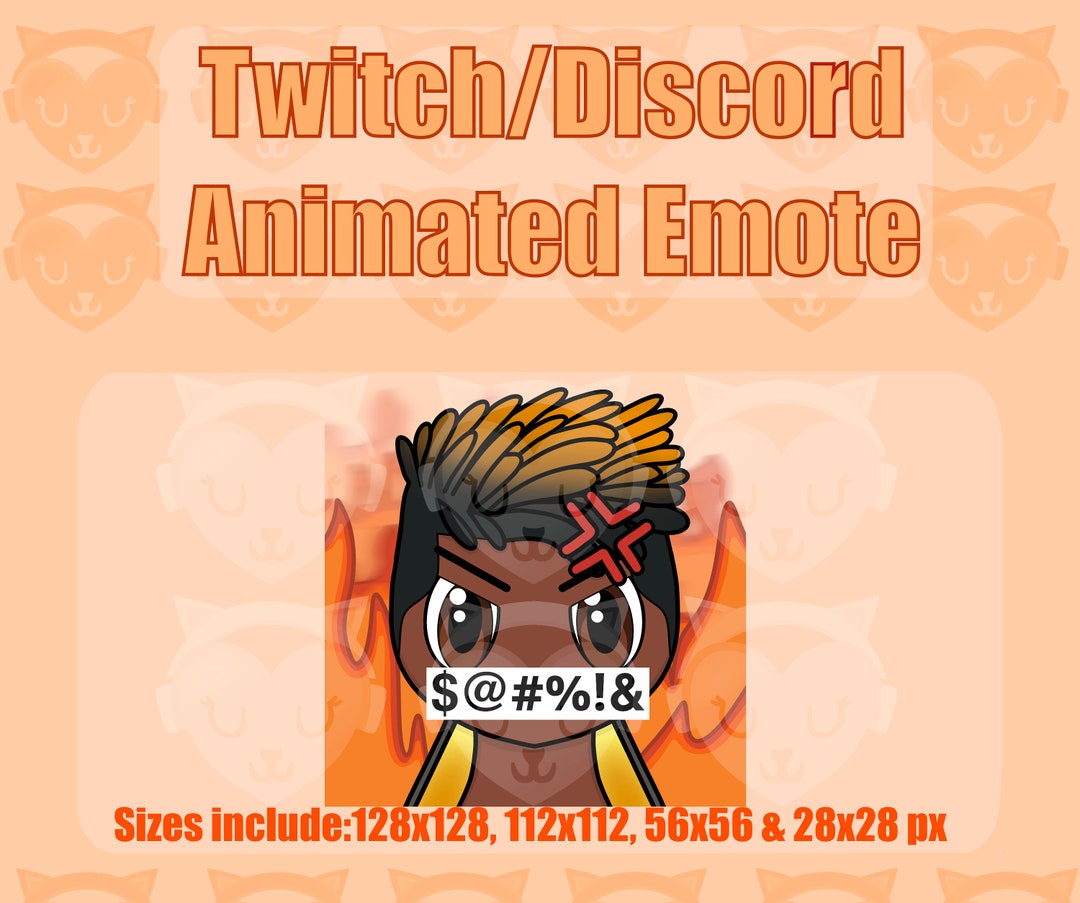 Pheonix Valorant Rage / Angry Animated Emotes | Twitch Discord Youtube ...