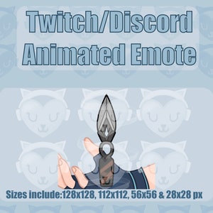 Jett Valorant Knife Animated Emote | Twitch Discord Youtube Emote for ...