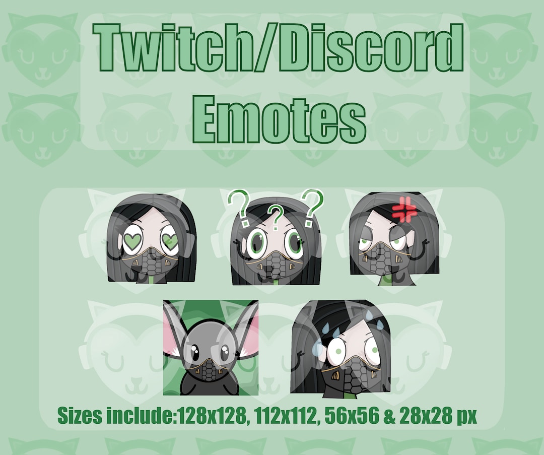Viper Valorant 5 Emotes | Twitch Discord Youtube Emote Pack Bundle for ...