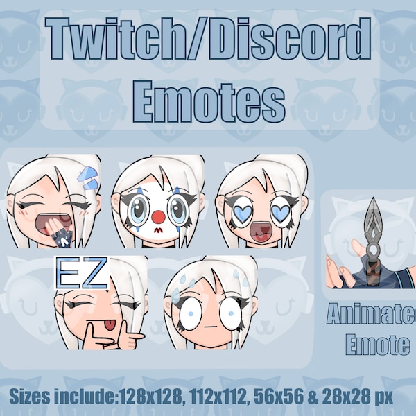 Spooky Cute Ghost Streaming Overlays 24 Item Bundle for Streamer Twitch ...