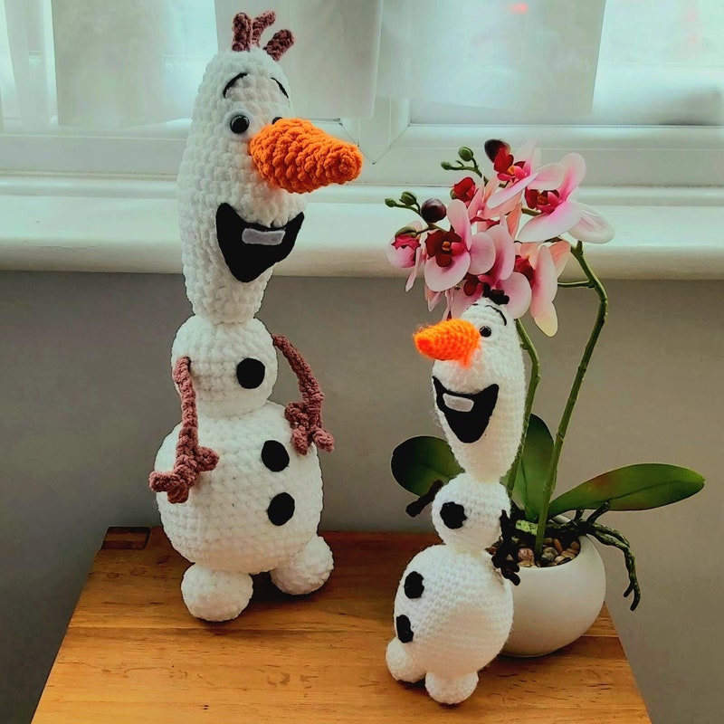Crochet Olaf - Etsy