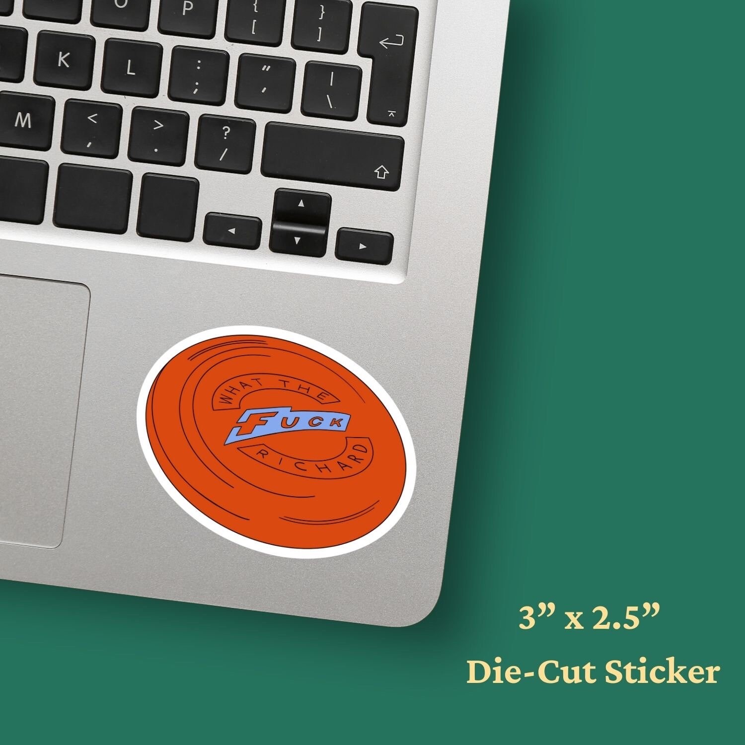 What the Fck Richard Vinyl Sticker Vine Aesthetic Sticker Funny Laptop ...
