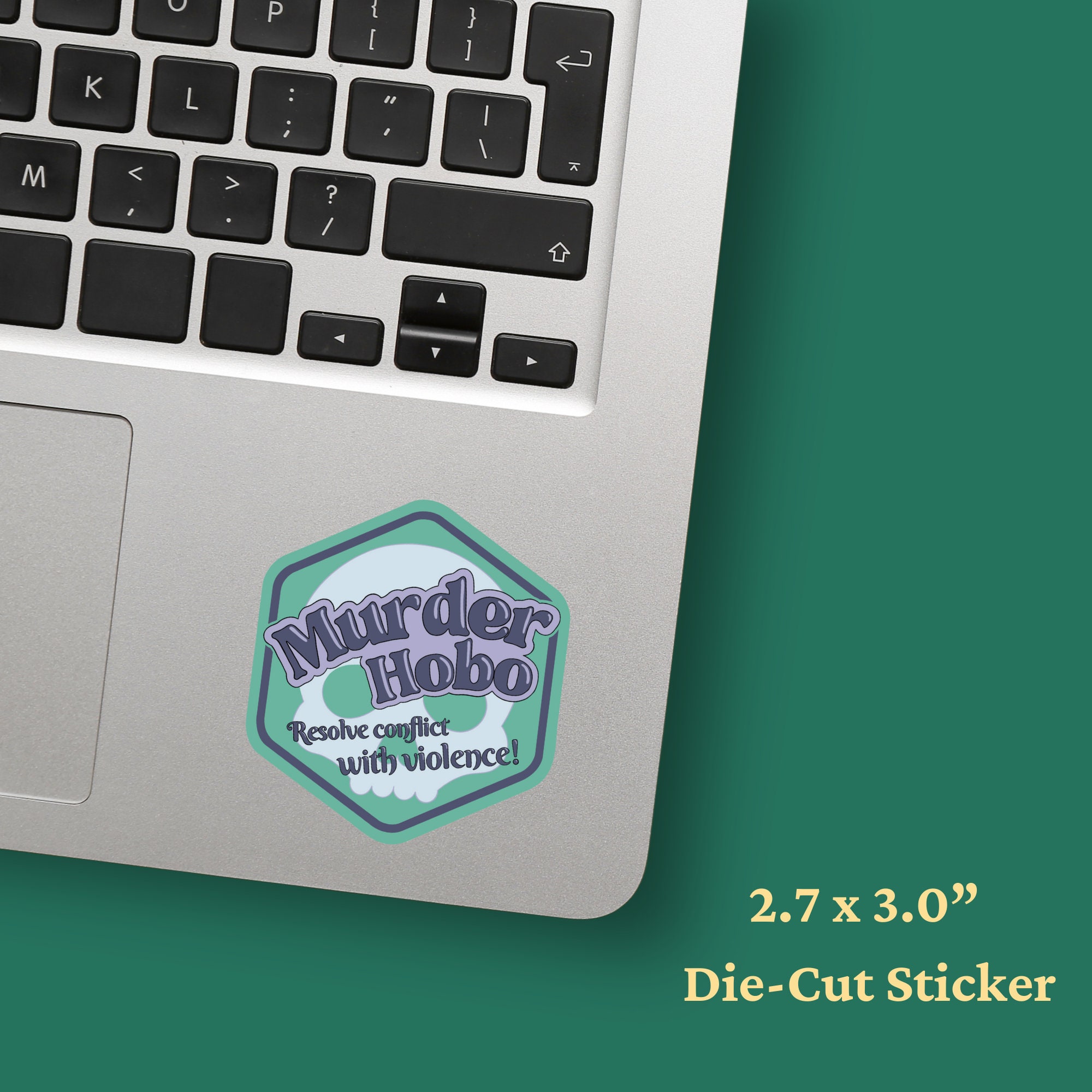 Lady Killer D&demerit Badge Vinyl Sticker Fantasy Stickers - Etsy