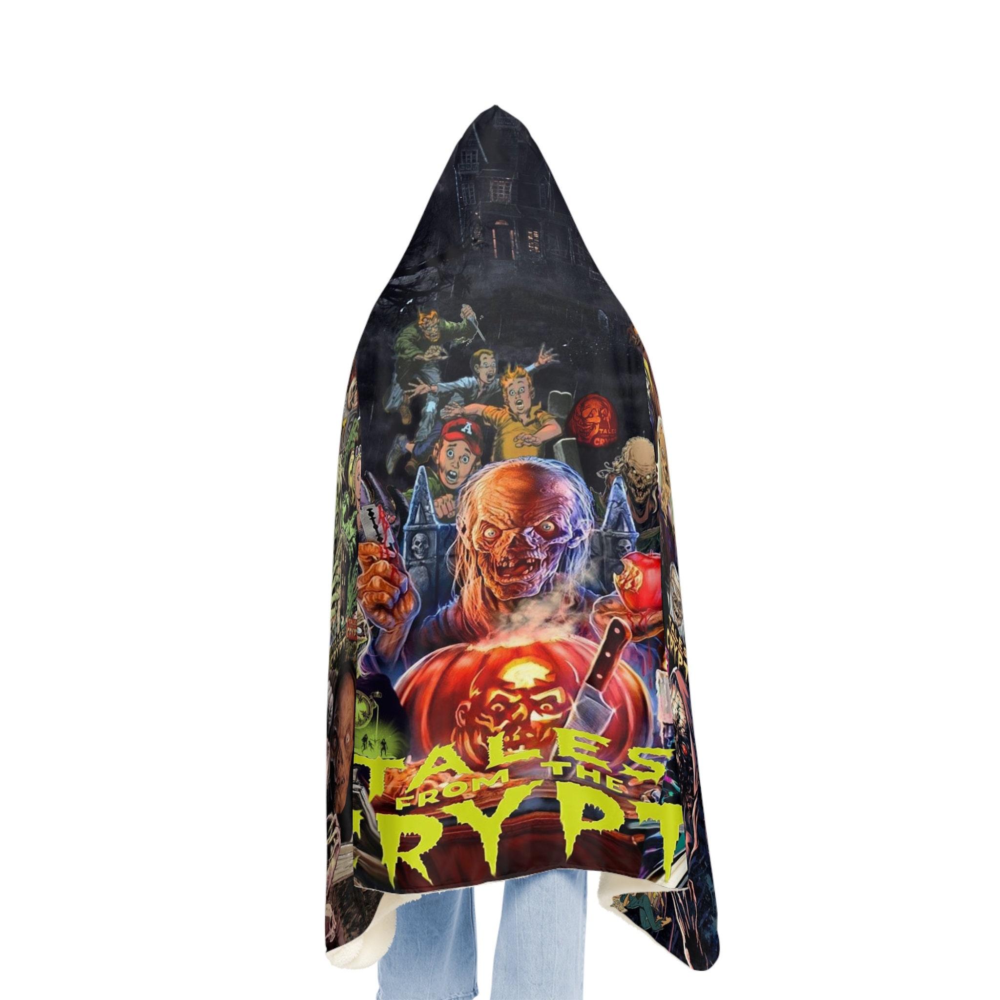 Tales From The Crypt, Snuggle Hoodie Blanket Classic Horror sold by ...
