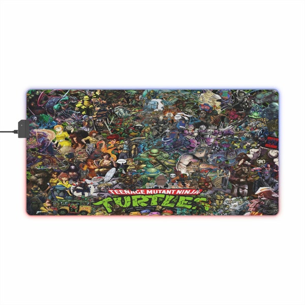 Ninja Turtles Mousepad - Etsy Australia