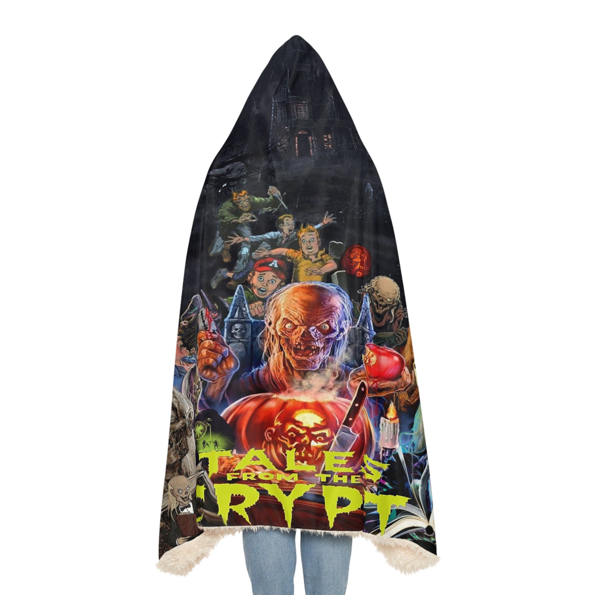 Tales From The Crypt, Snuggle Hoodie Blanket Classic Horror sold by ...