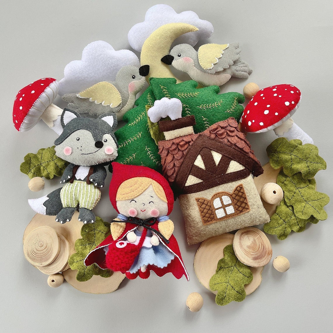 Baby Crib Nursery Mobile Baby Shower Gift Nursery Hanging Mobile ...