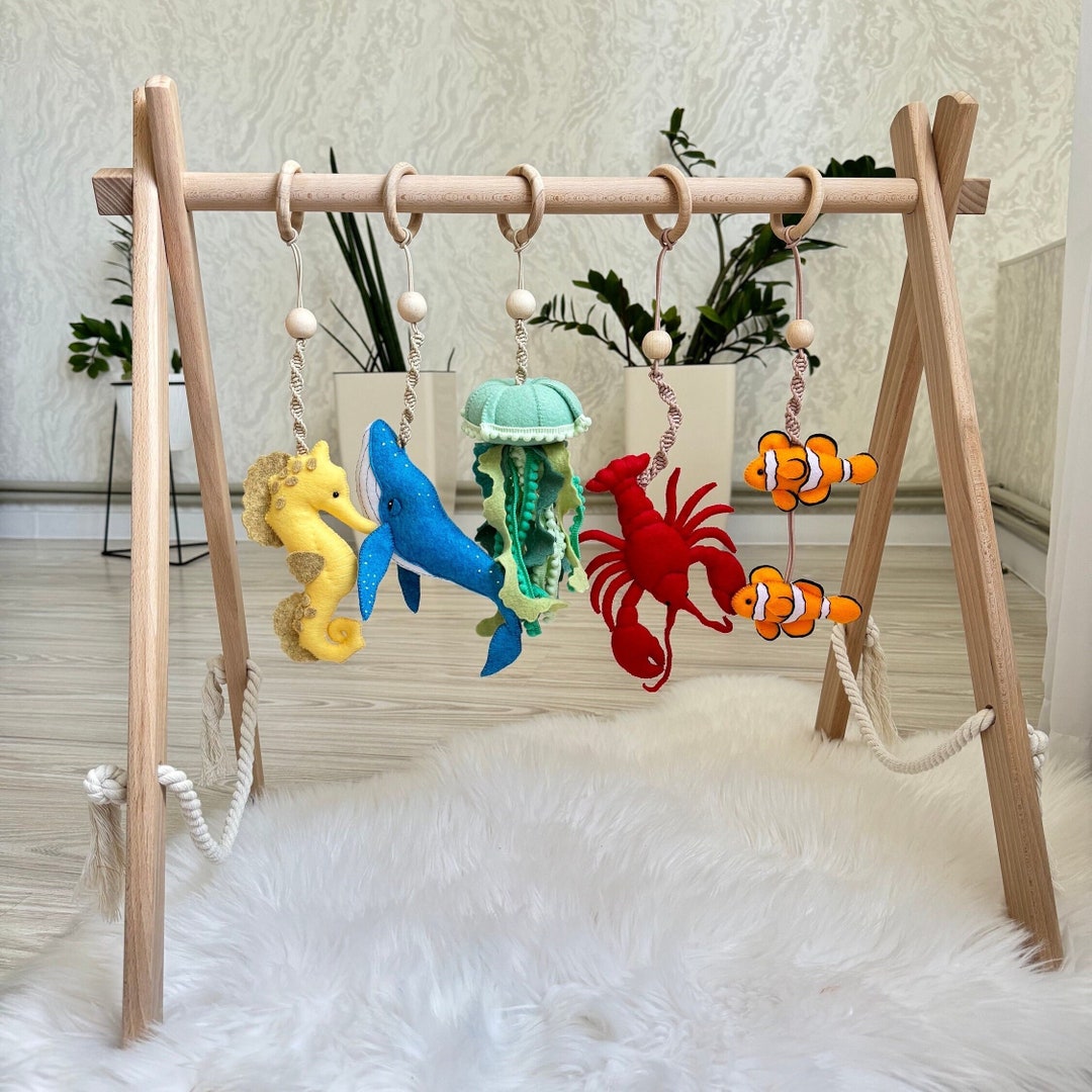 Baby Play Gym| Wooden Baby Gym Frame| Baby Gym Set Toys| Toddler ...