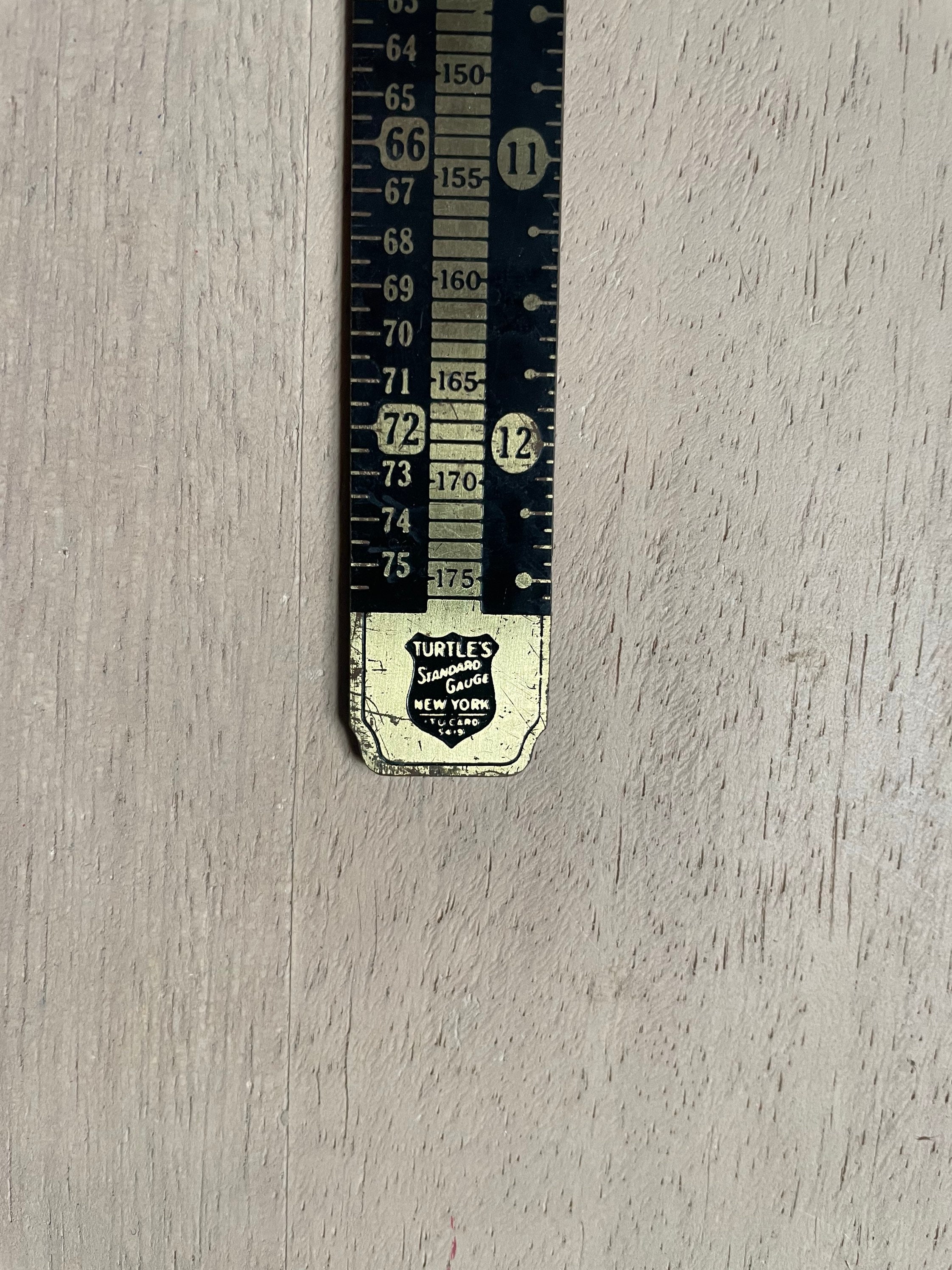 Vintage Line Gauge/pica Pole Made by Turtles Standard USED - Etsy