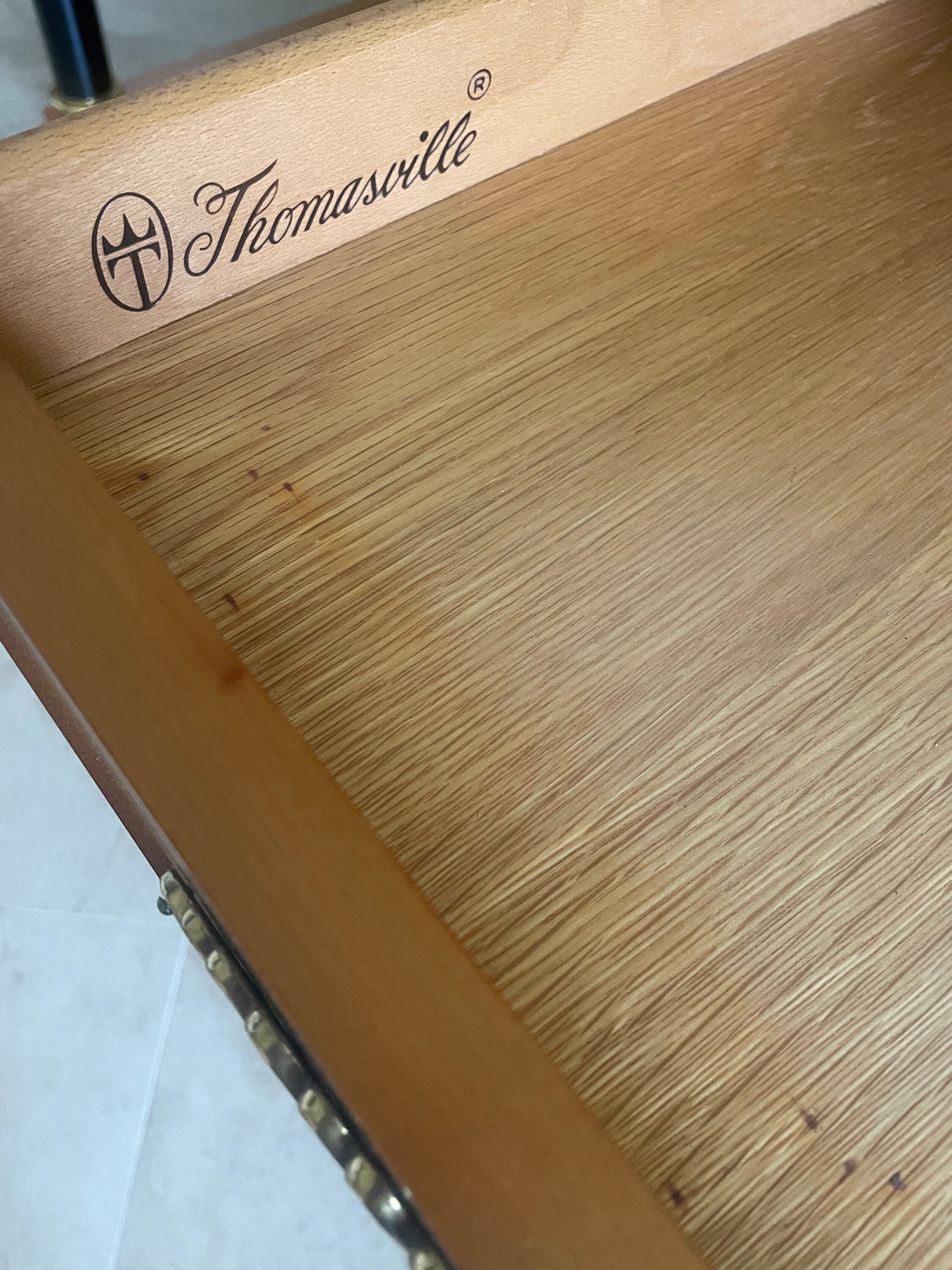 Thomasville Biedermeier Side End Table, Nightstand - Etsy