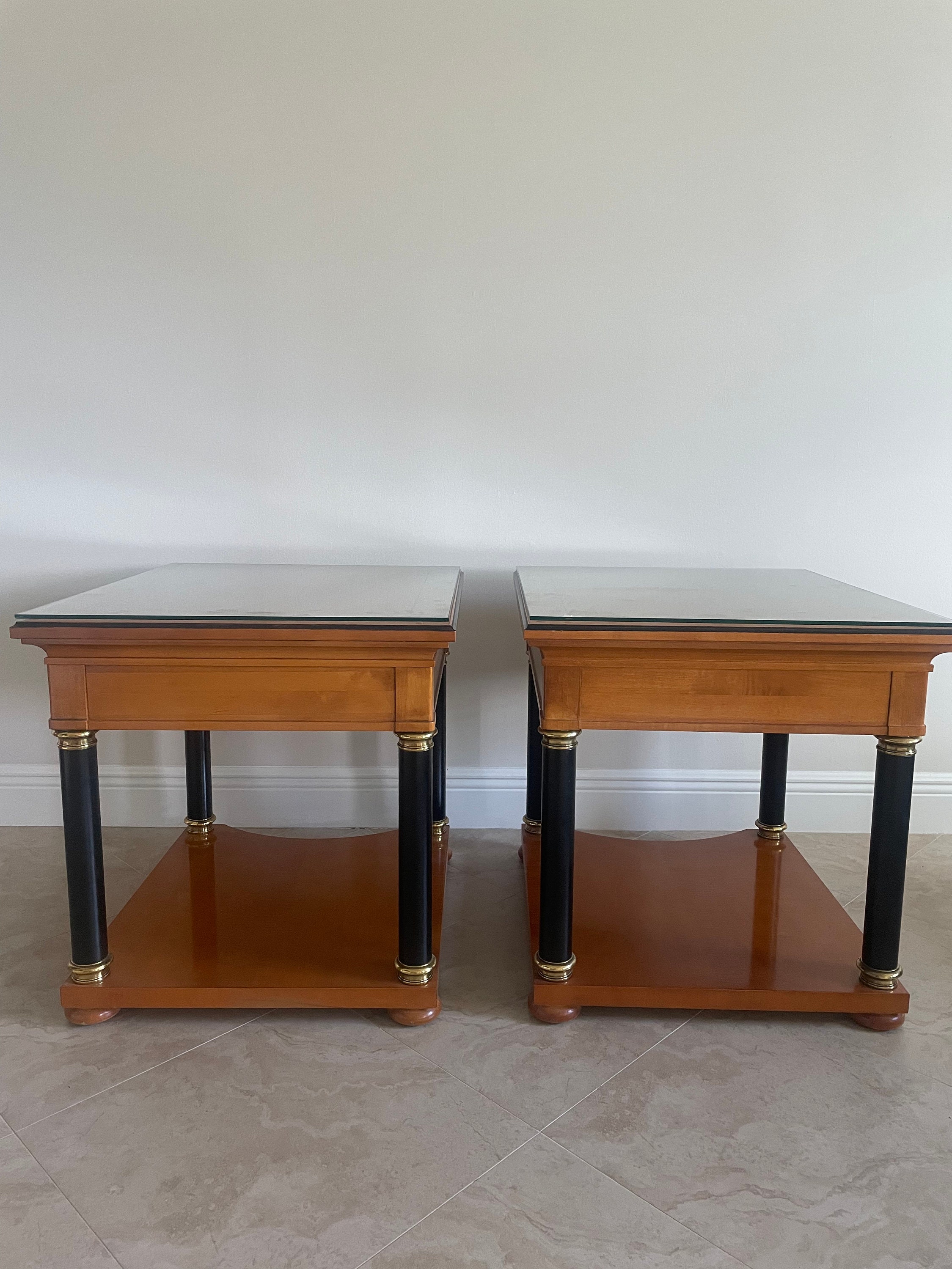 Thomasville Biedermeier Side End Table, Nightstand - Etsy