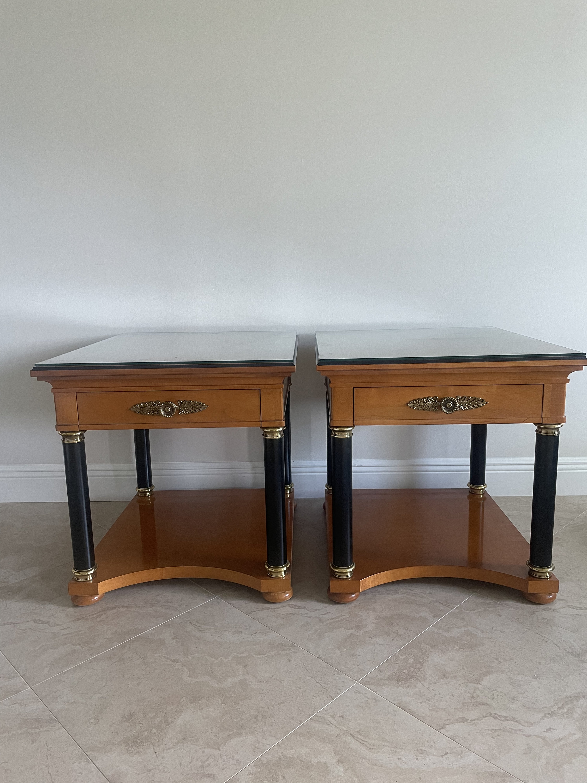 Thomasville Biedermeier Side End Table, Nightstand - Etsy