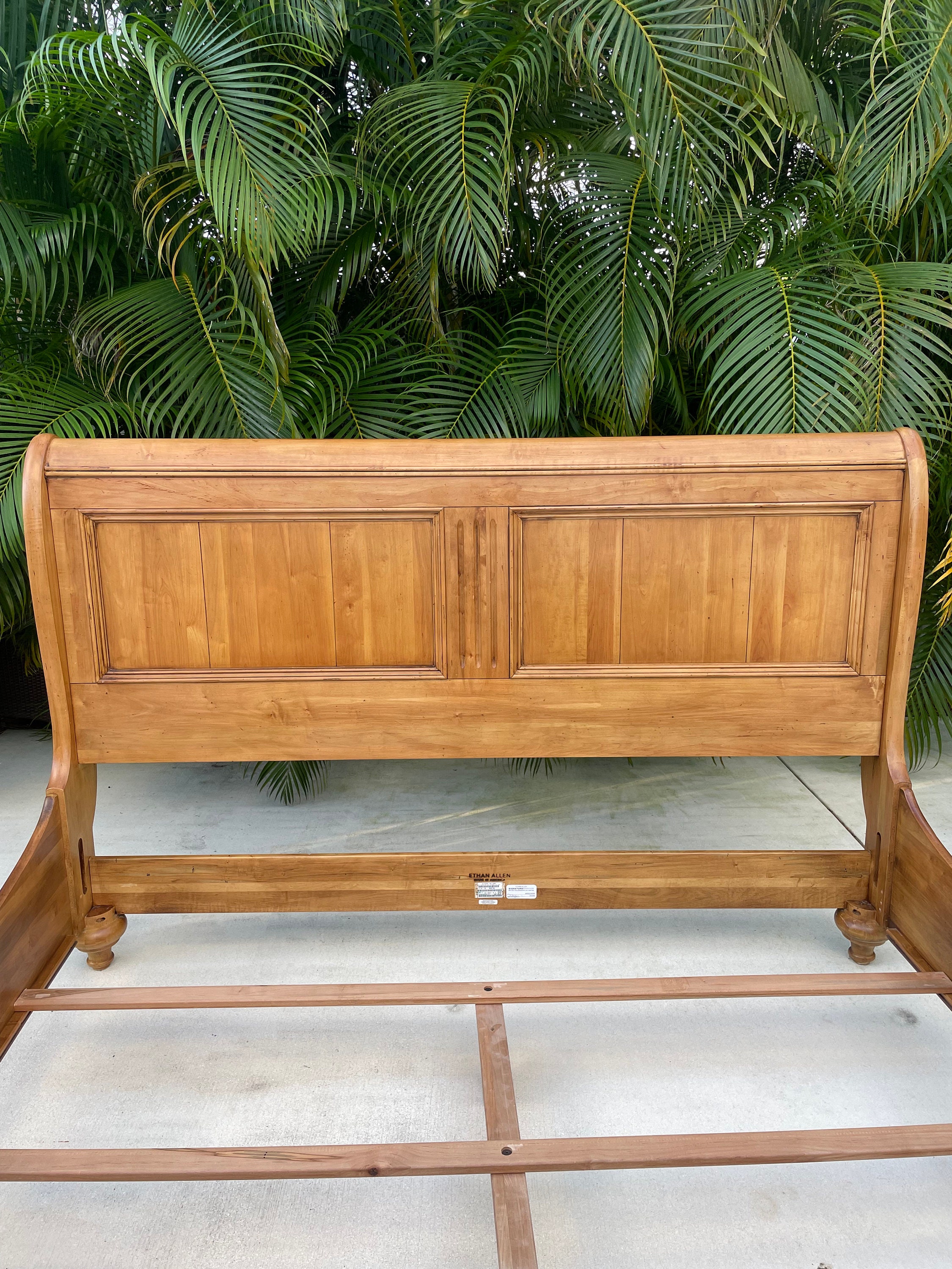 Ethan Allen Country King Bed - Etsy