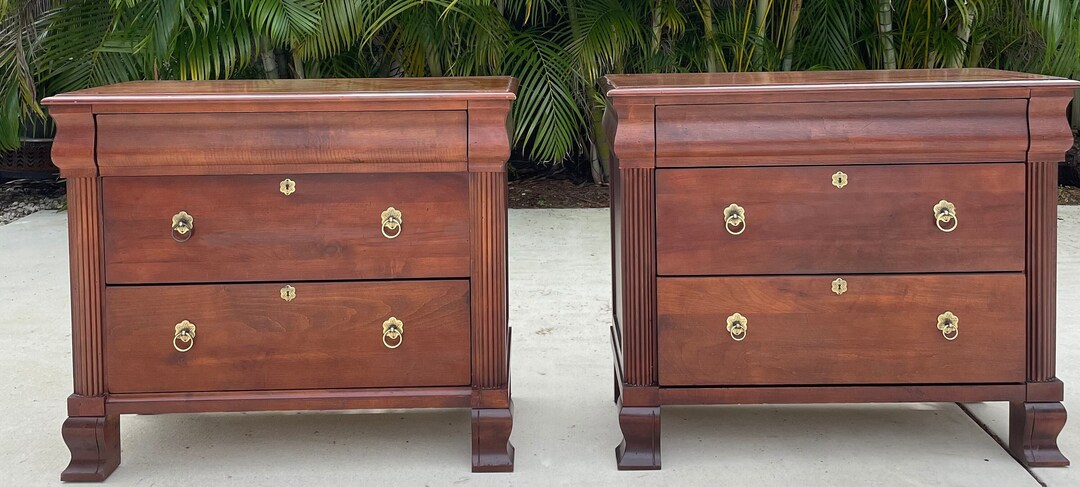 Ethan Allen British Classic Nightstands or Side Table - Etsy