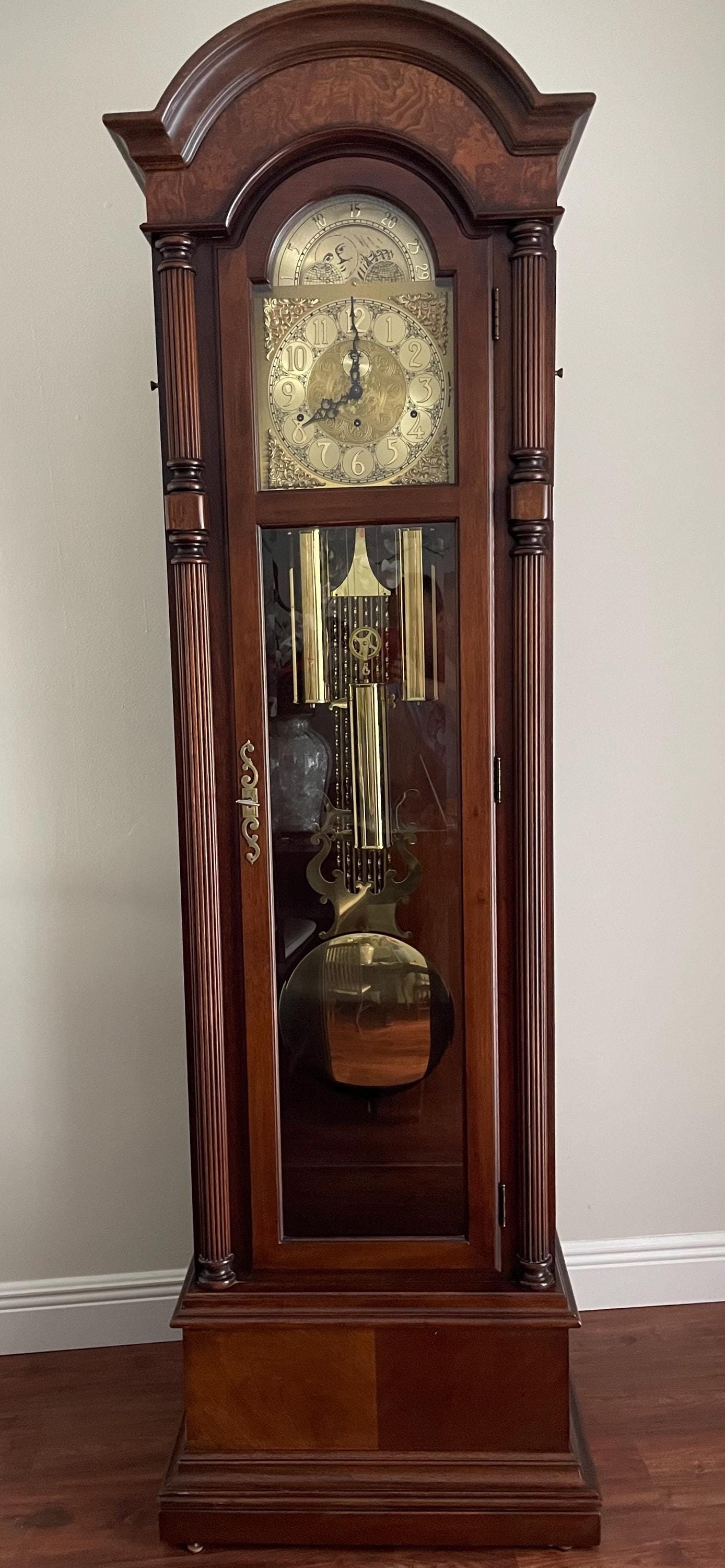 Ethan Allen Grandfather Clock - Etsy