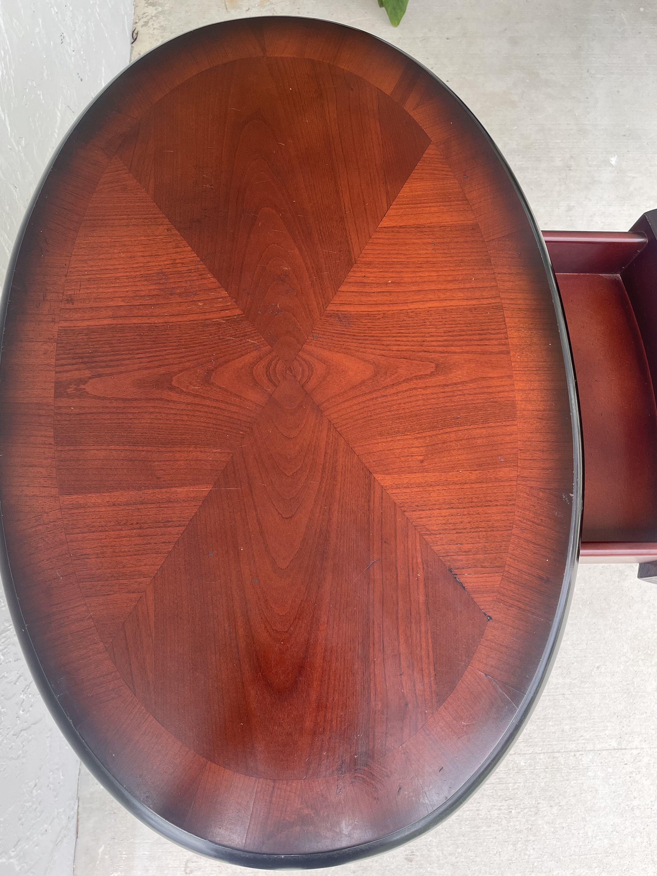 Bombay Company Federal Style Side Entry Foyer Two Tier Table - Etsy