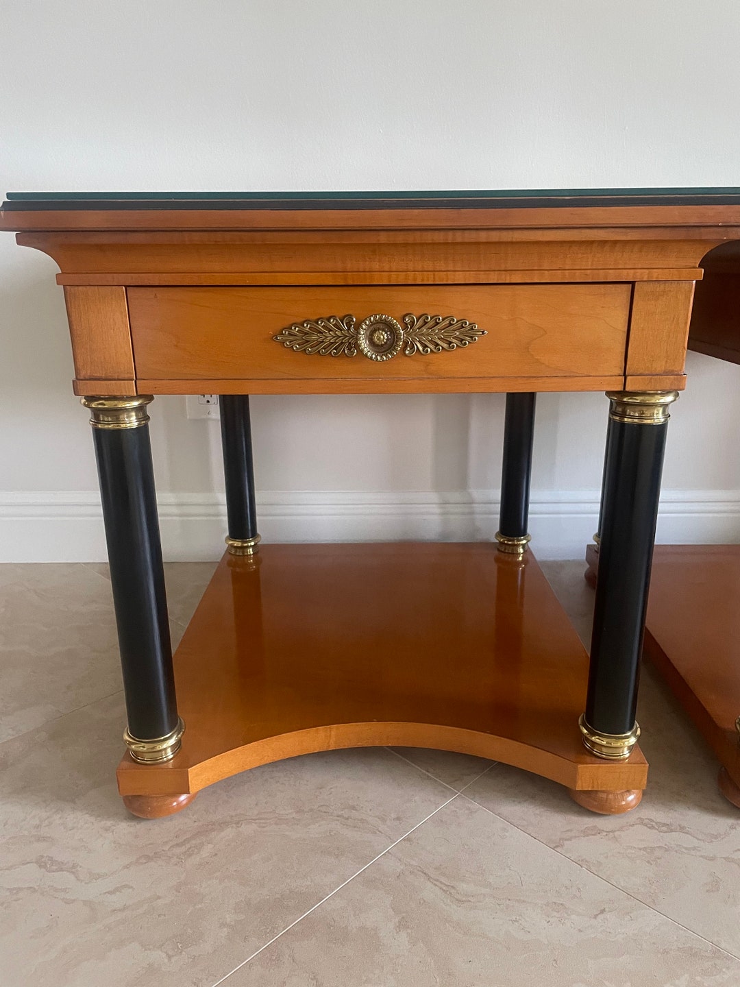 Thomasville Biedermeier Side End Table, Nightstand - Etsy