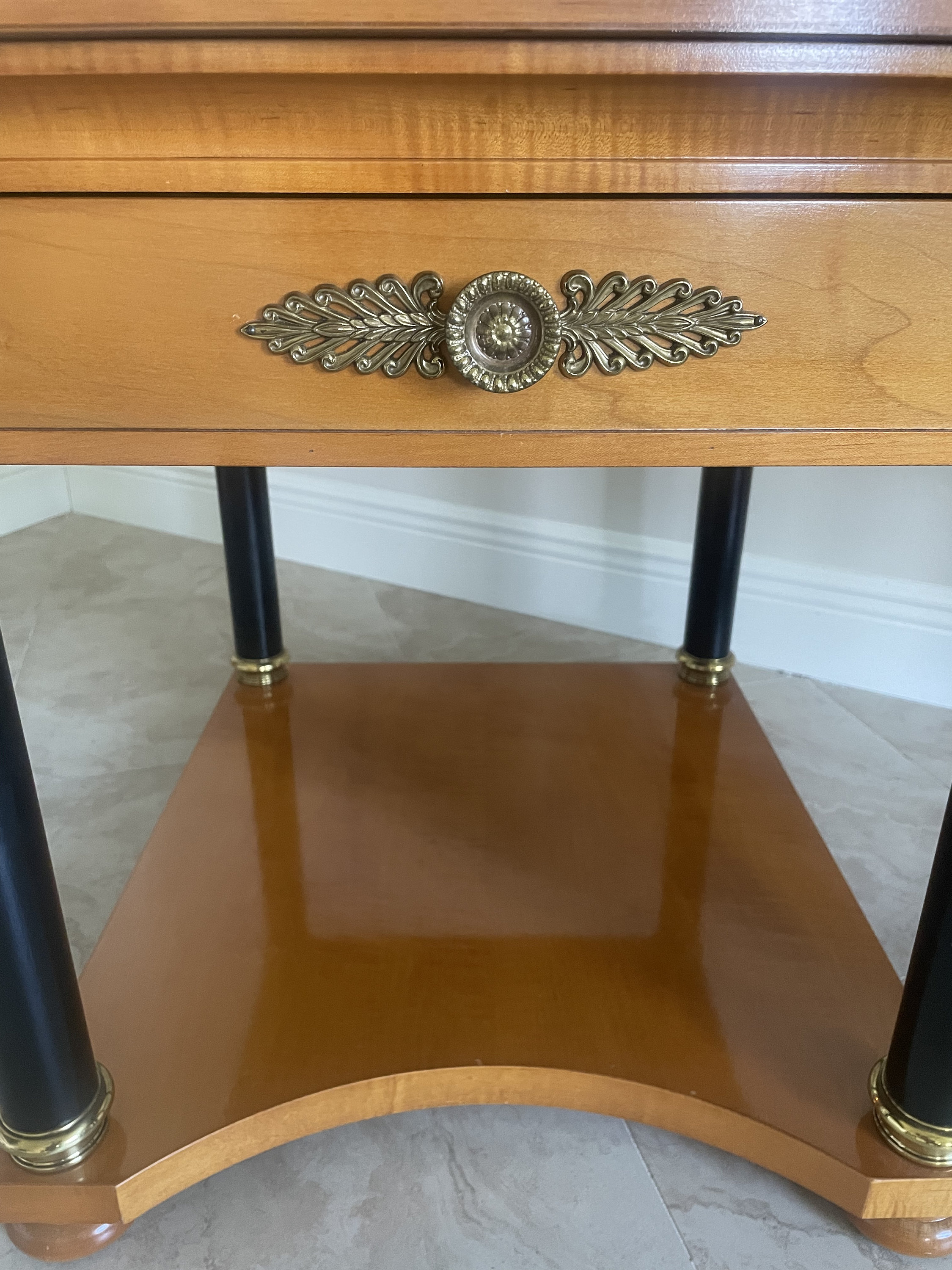 Thomasville Biedermeier Side End Table, Nightstand - Etsy