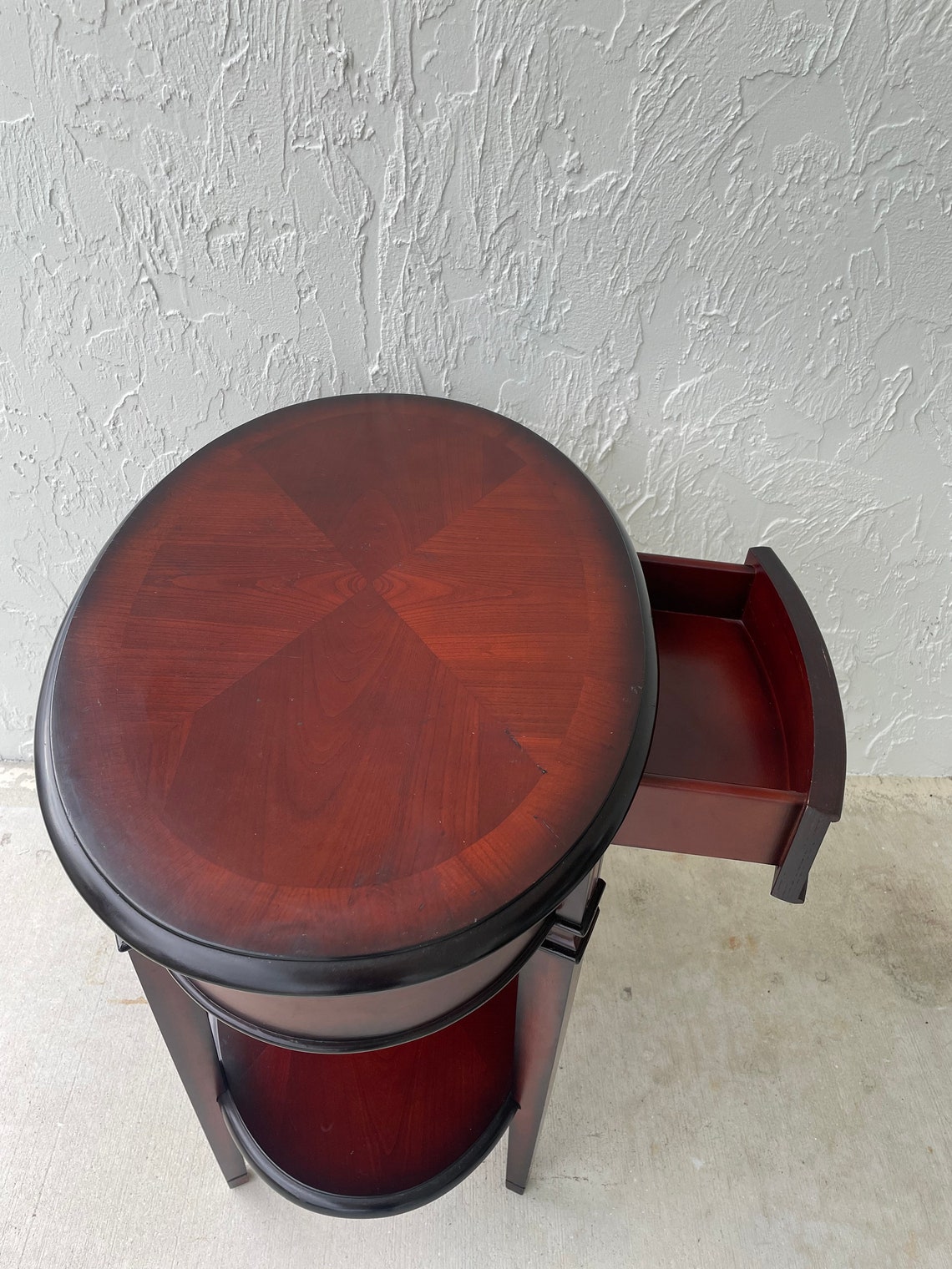 Bombay Company Federal Style Side Entry Foyer Two Tier Table - Etsy