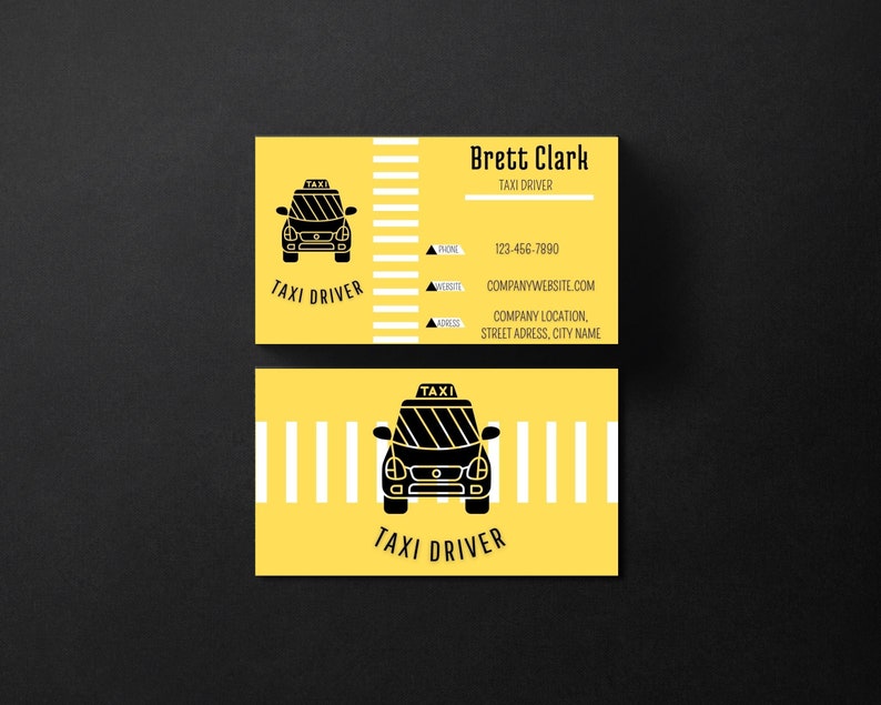 Business Card Business Card Bundle Canva Template Customizable Business ...