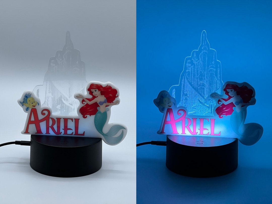 Disney Princess LED Display Ariel - Etsy