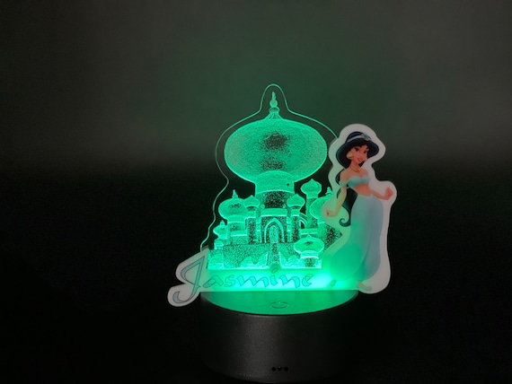 Disney Princess LED Display Jasmine - Etsy