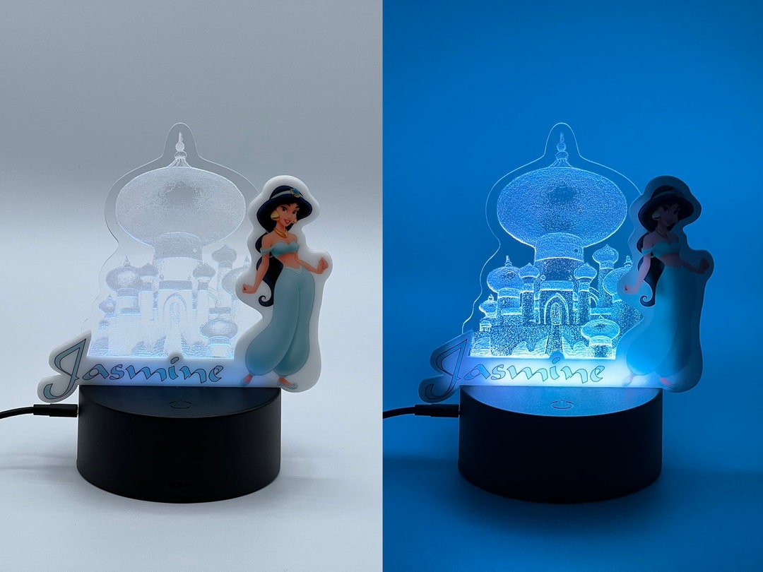 Disney Princess LED Display Jasmine - Etsy